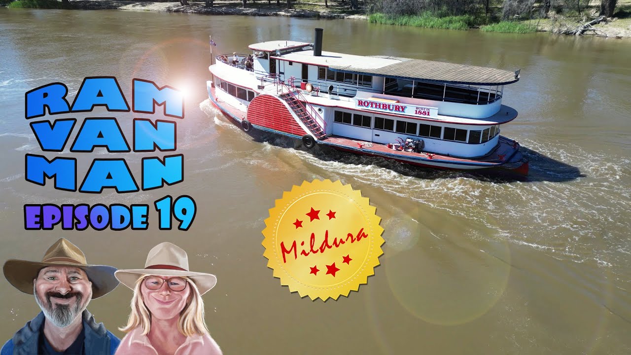 RAM VAN MAN Mildura Victoria. Off Grid Caravanning Adventure Australia ...