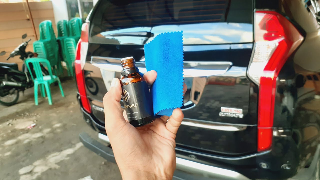 PROSES COATING NANO CERAMIC 9H MOBIL PAJERO - YouTube