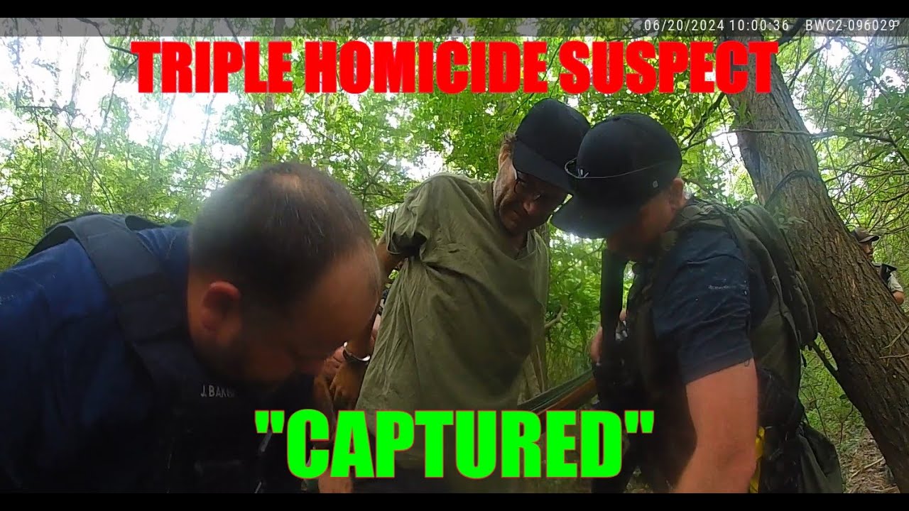 Triple Homicide Suspect Stacy Drake CAPTURED Camping in Arkansas ...