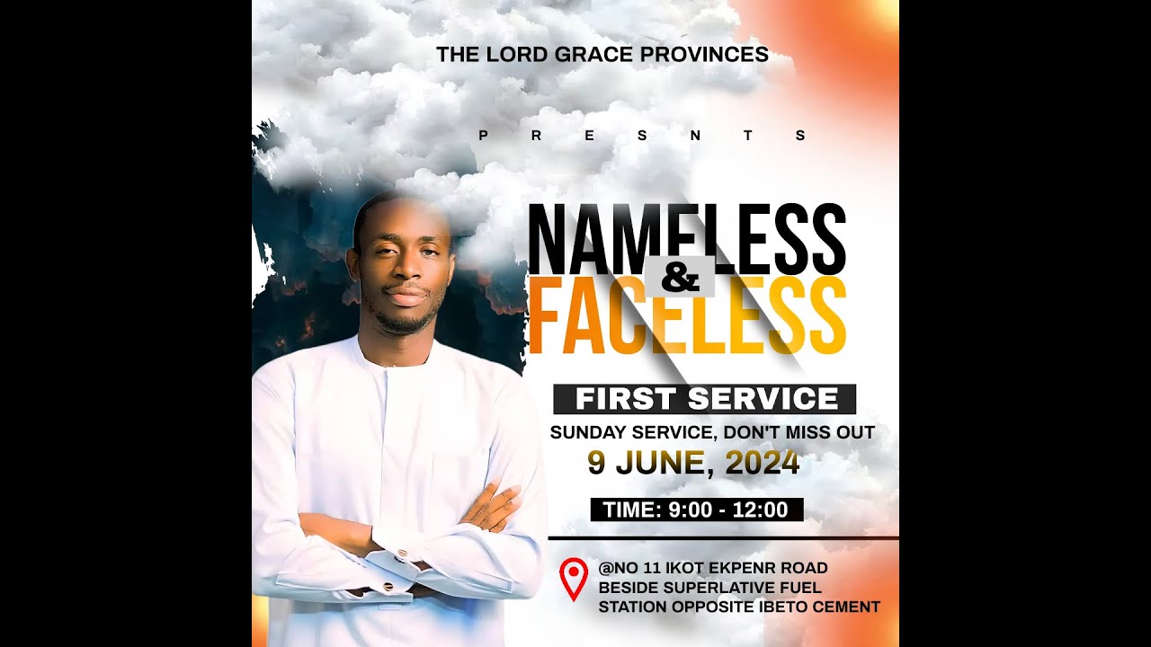 NAMELESS FACELESS || SUNDAY 9TH 2024 || PROPHET JOEL ATUMA - YouTube