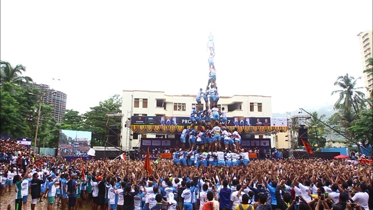 Jai Jawan Govinda Pathak | 2017 | World Record | Official Video | - YouTube