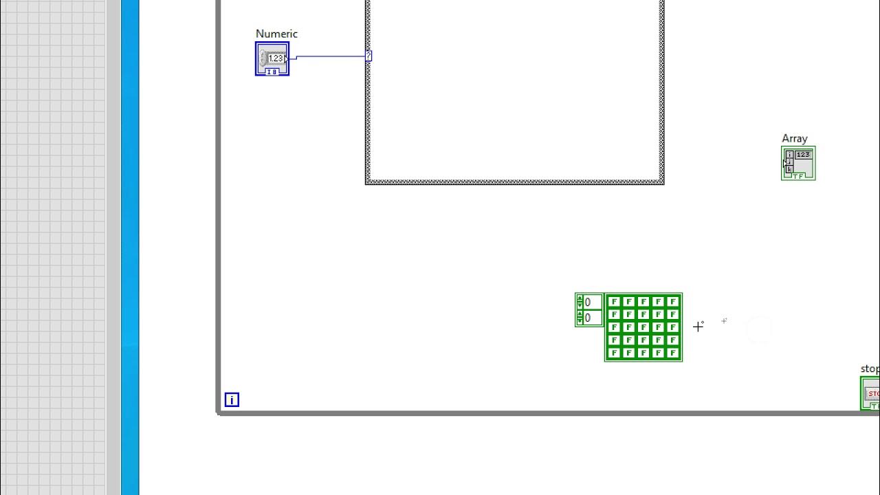 MATRIZ DE LEDS EN LABVIEW - YouTube