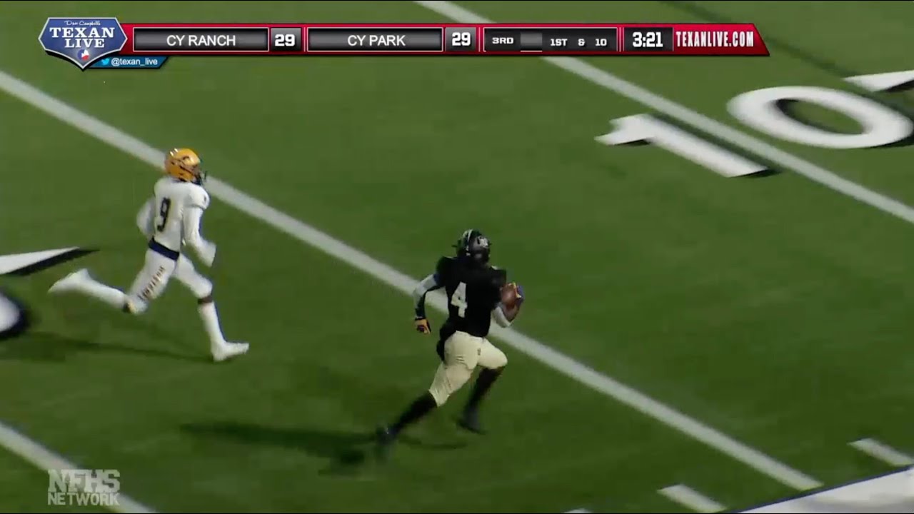 5-star Harold Perkins highlights as he led Cy Park to 50-43 win over Cy ...