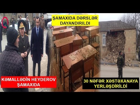 Şamaxıda son vəziyyət! Kəmallədin Heydərov ŞAMAXIDA!