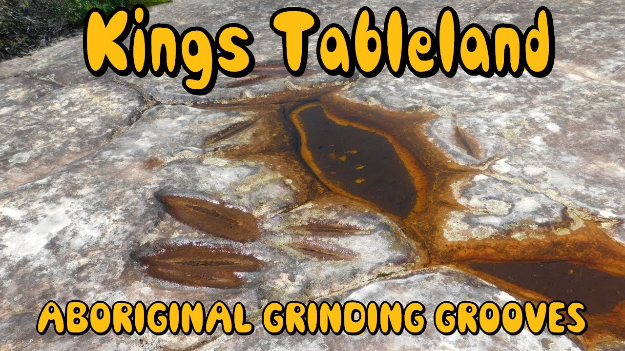 Spectacular Aboriginal Grinding Groove Site - Kings Tableland ...
