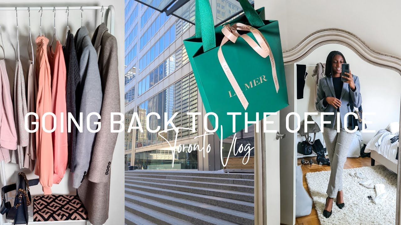 Going Back To The Office | Prepare For Work With Me - YouTube