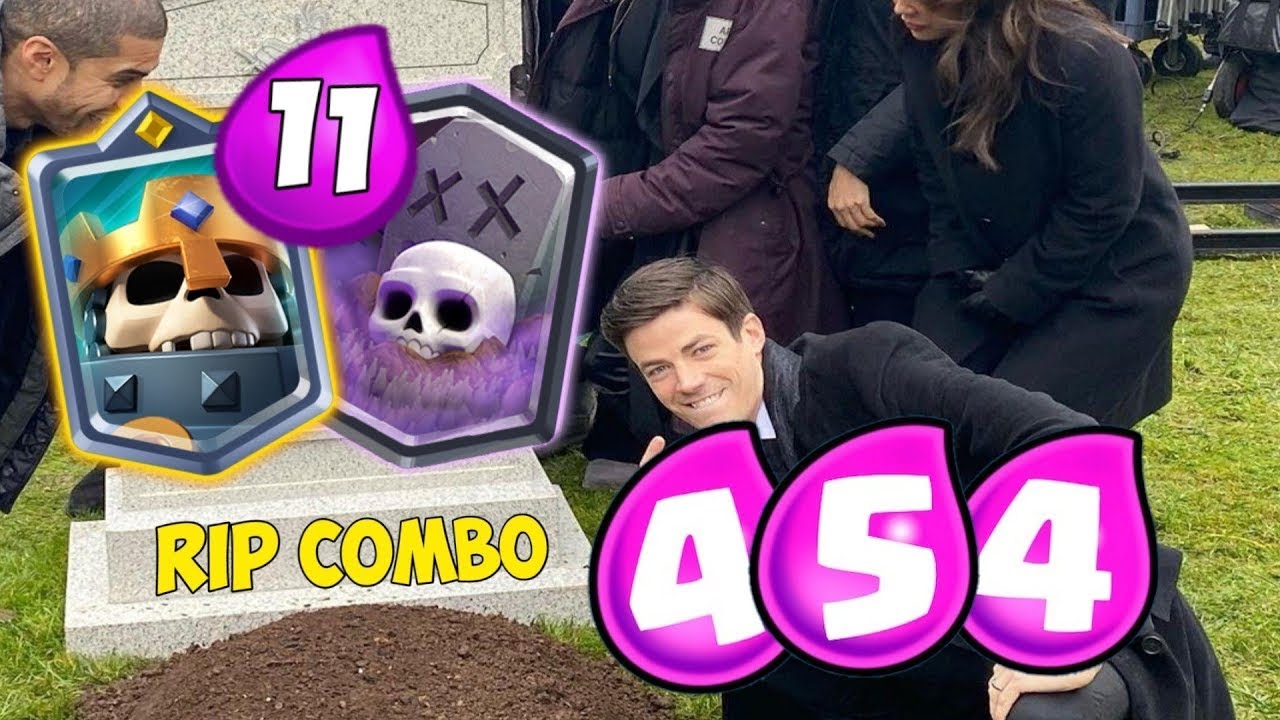 Stop SKELETON KING and Graveyard with 4 Elixir - YouTube