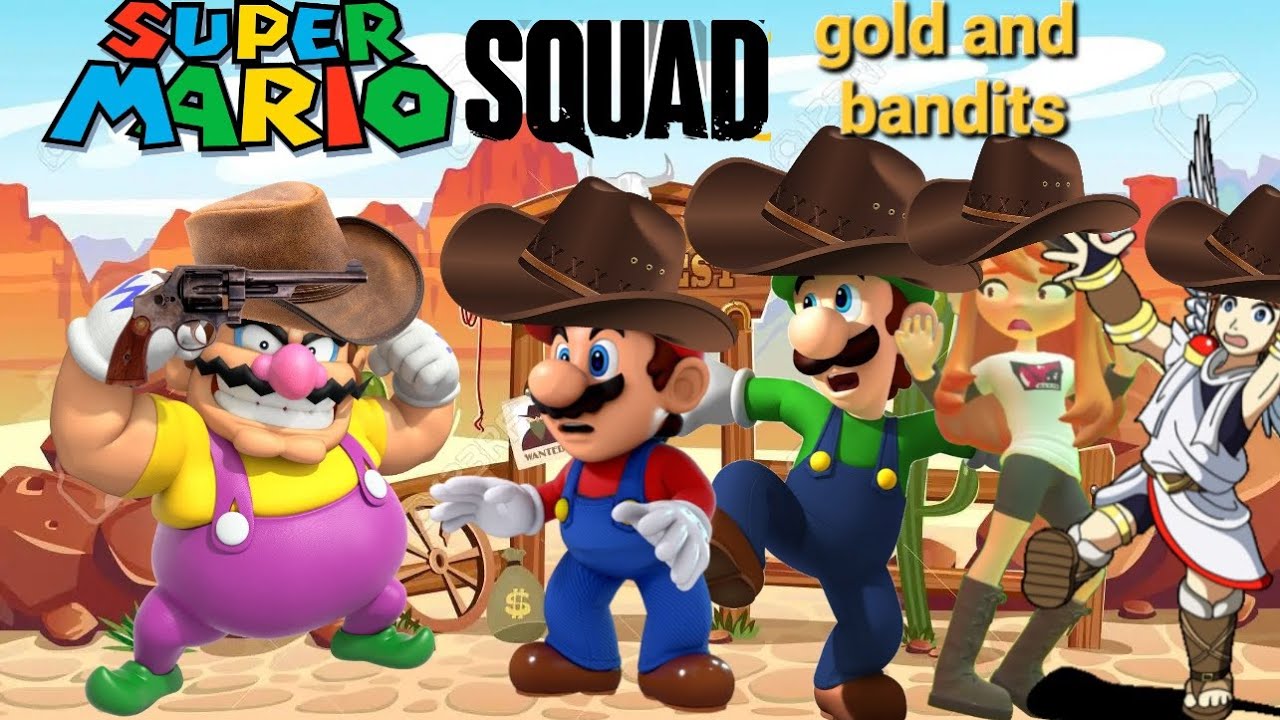 super mario squad gold and bandits official trailer 2 - YouTube