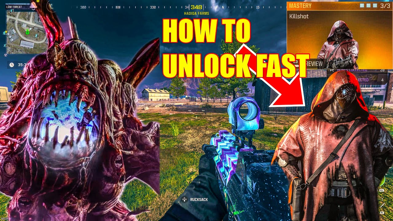 How To Unlock "Killshot" Skin In MW3 & MWZ (EXTREMELY FAST) - YouTube