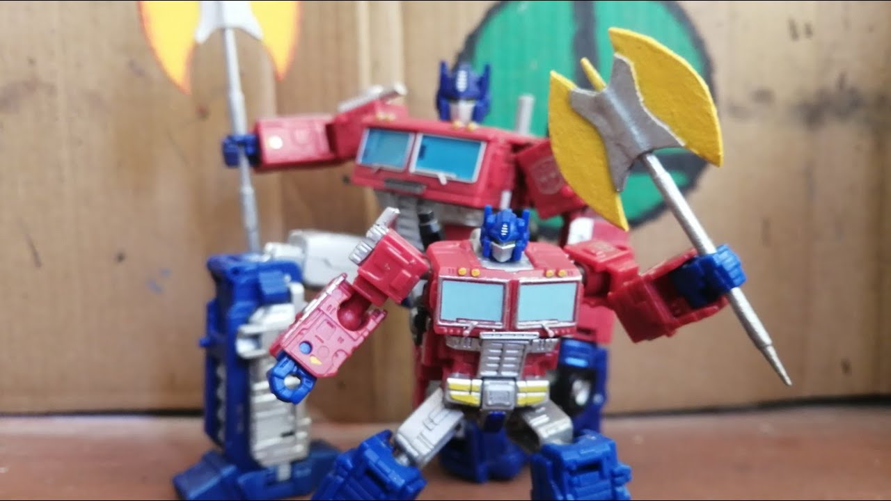 Optimus Prime Core Class Transformers War For Cybertron Kingdom ...