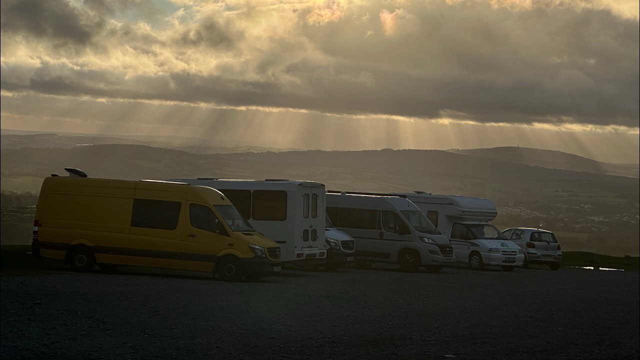 Our kinda Van life on stunning Dartmoor in our Pop Top Campervan - YouTube