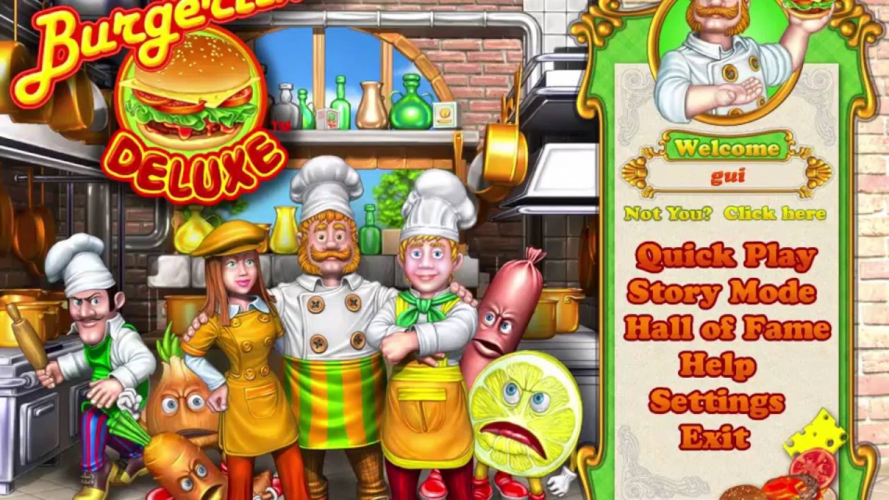 Burger Time Deluxe Gameplay Remake - YouTube