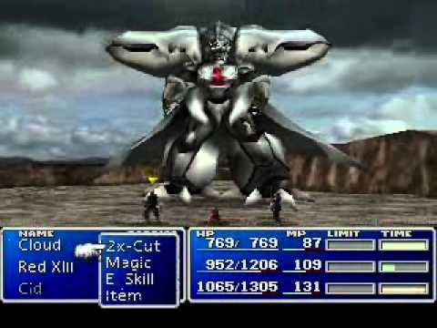 FF7 - LLNIIENANDS challenge - Diamond Weapon part 1 - YouTube