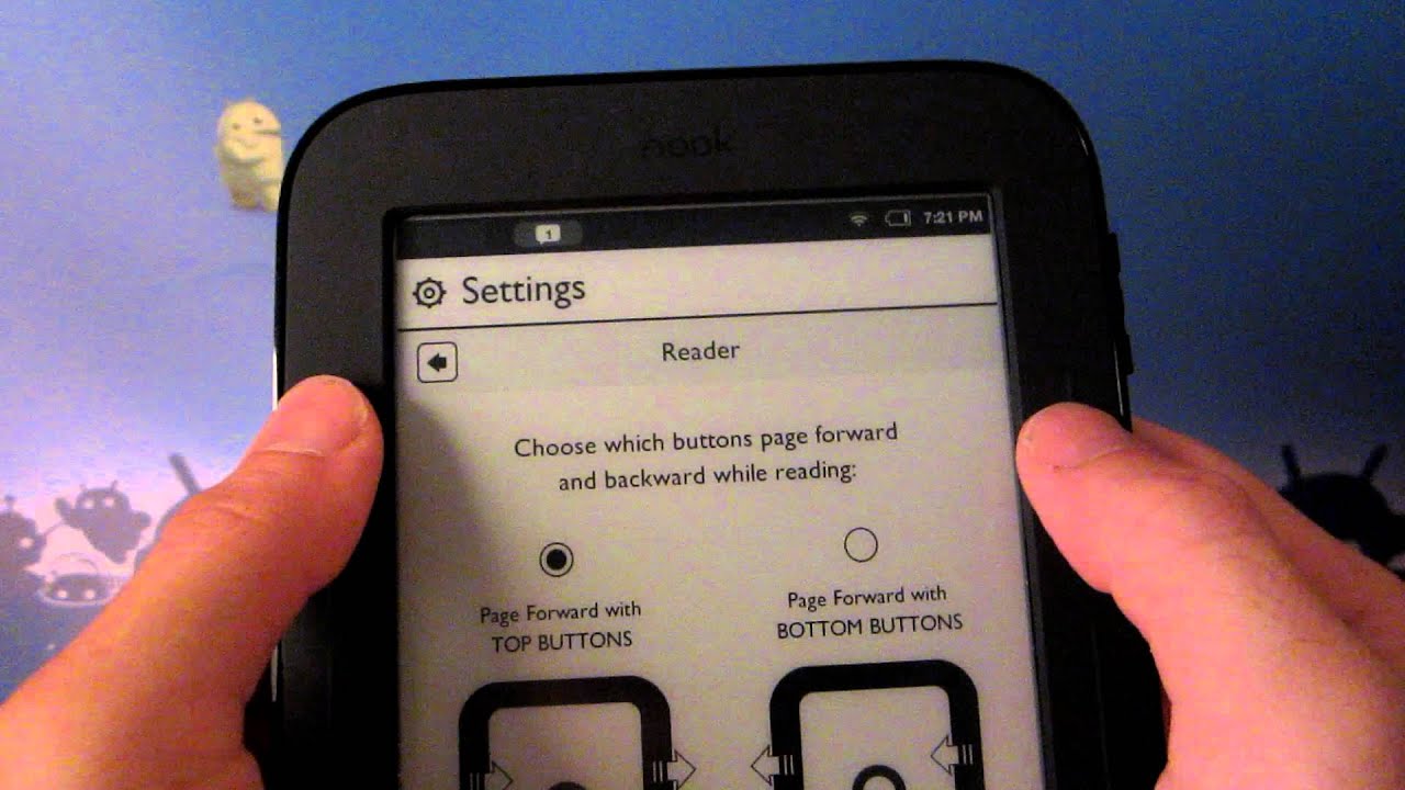 Hands on with the Nook Touch software - YouTube
