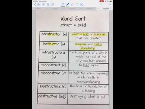 Week16-Struct Root Word - YouTube
