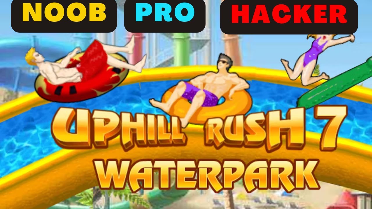 Uphill Rush Water Park Racing - YouTube