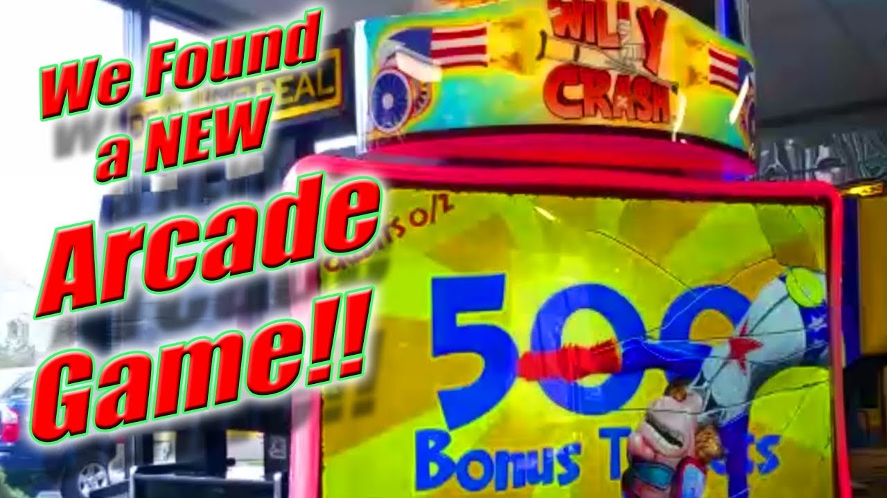 A Brand New Arcade Game !! Willy Crash !! - YouTube