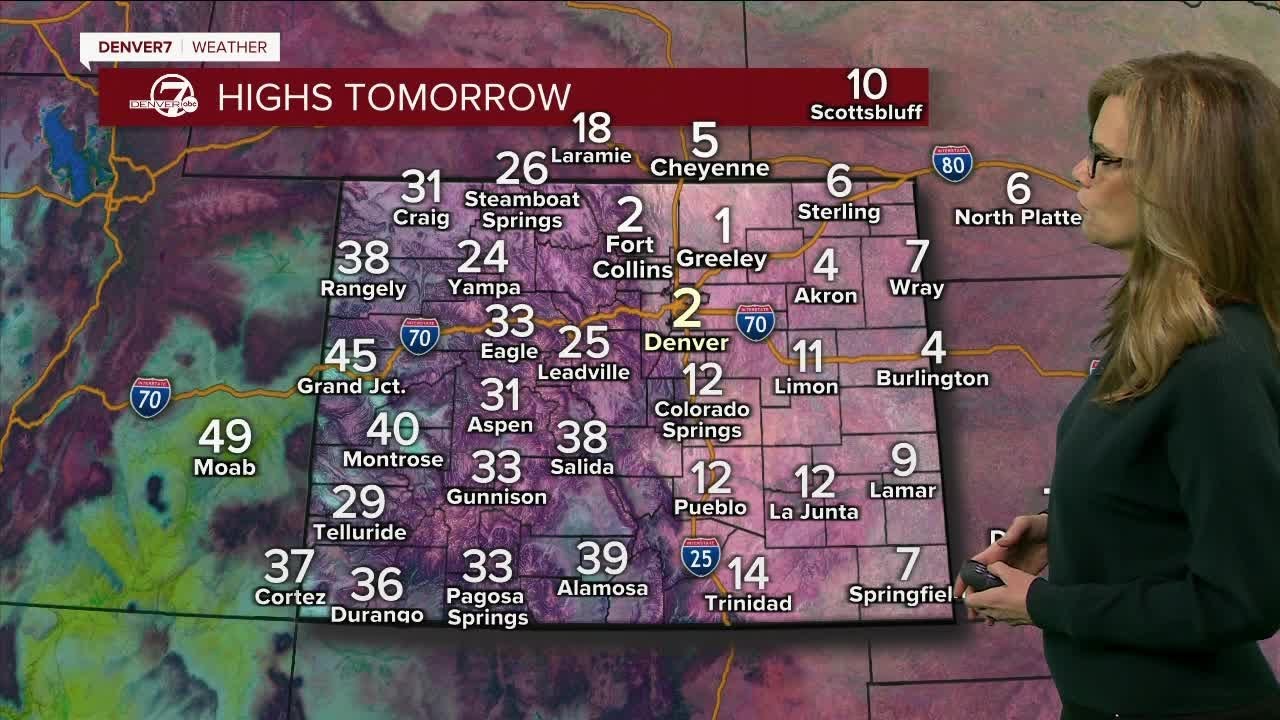 Sub-zero temperatures stick around - YouTube