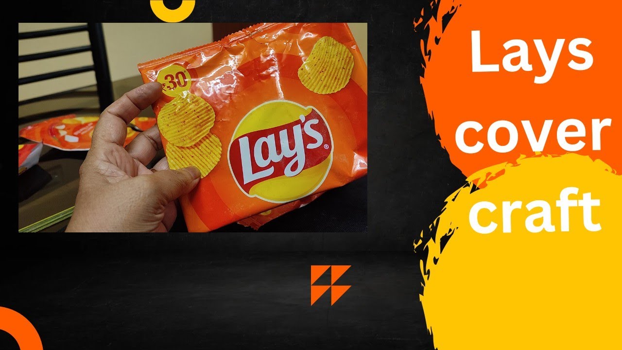 Lays cover എടുത്ത് വരൂ നമുക്ക് വീട് മനോഹരമാക്കം /best out of waste ...