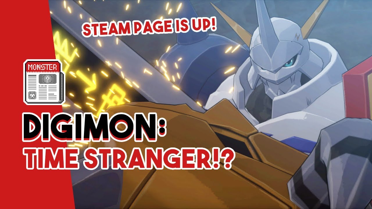 NEW DIGIMON STORY GAME REVEALED! | Digimon Story: Time Stranger Trailer ...
