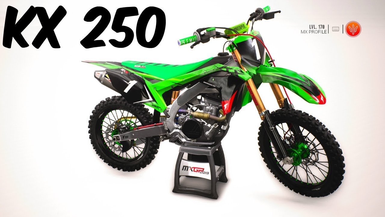 Mxgp 2019 bike customization.KX 250 - YouTube