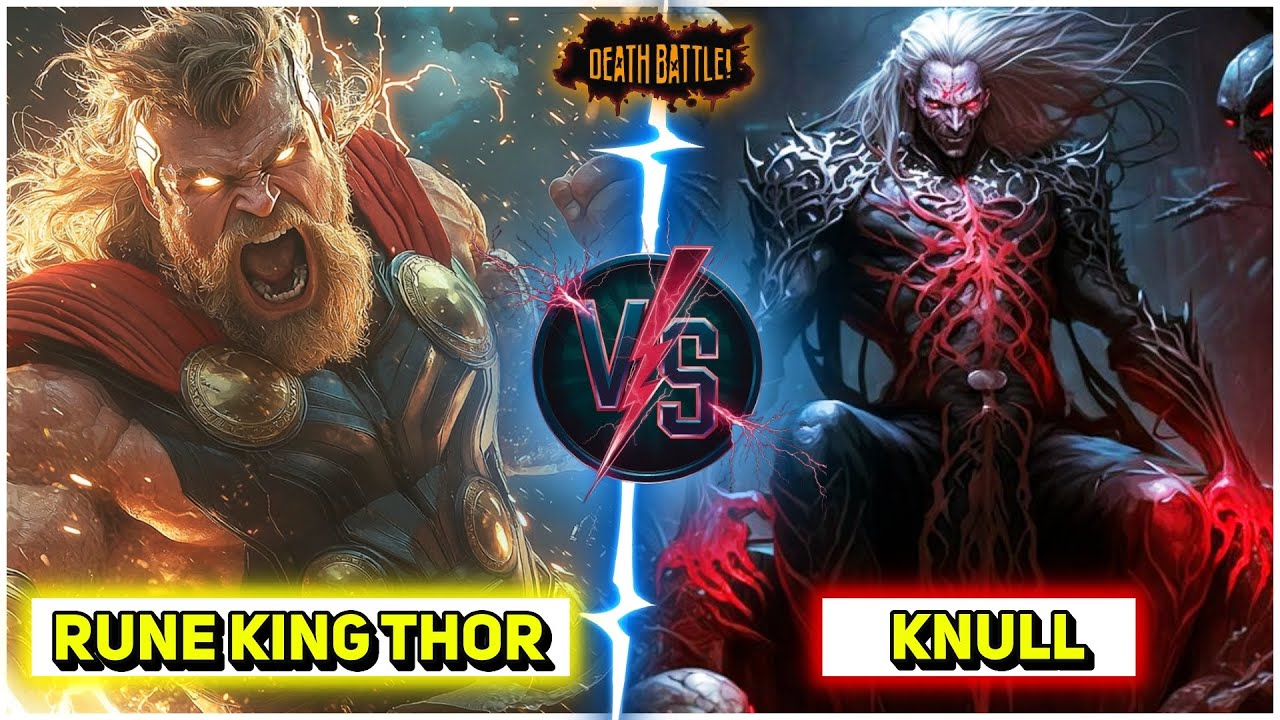 Rune King Thor Vs Knull Death Battle - YouTube
