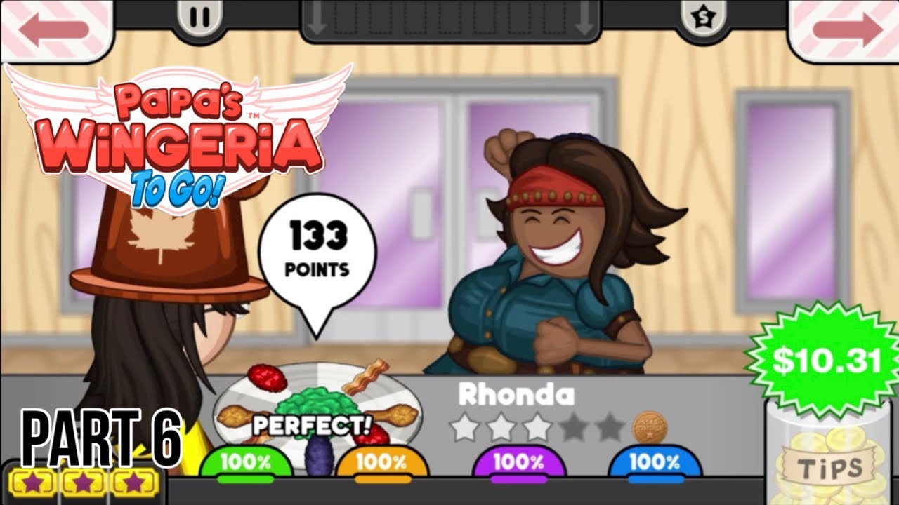 Papa’s Wingeria To Go Part 6 - Maple Mornings | Day 46 - 53 | 1.5x ...