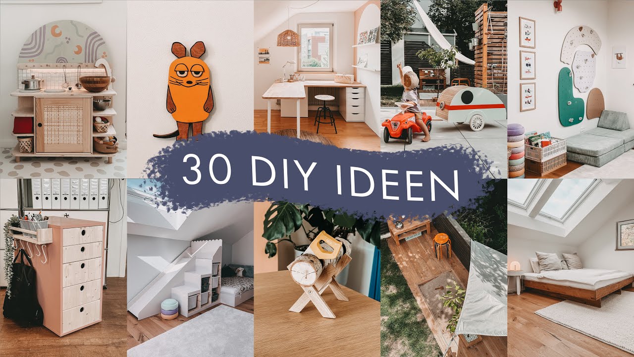 30 DIY & Upcycling Ideen für dein Zuhause mit vielen Hacks & Tipps | EASY ALEX - YouTube