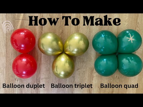 How to Tie Balloons Easily - Simple steps for a successful balloon ...