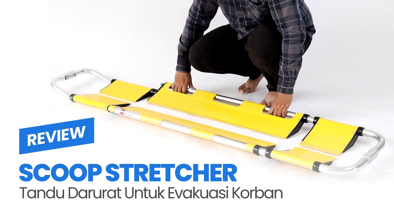 Alat Evakuasi Tandu Scoop GEA YDC 4B Bisa Dilipat - YouTube