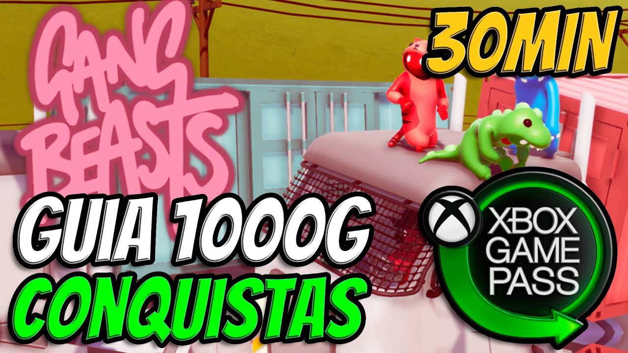 Gang Beasts - 🏆 Guia de Conquistas 1000G 🏆 | Xbox GAMEPASS / Microsoft ...