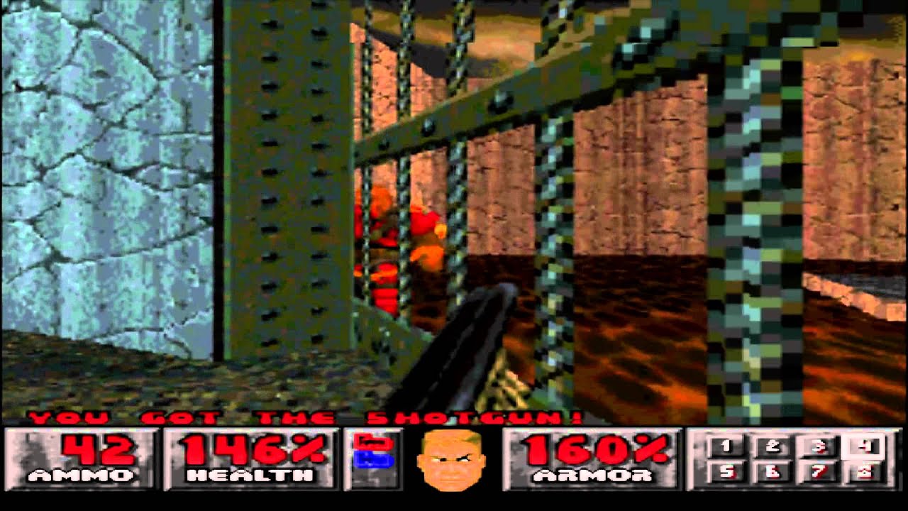 PSX Doom 2 Gameplay ( EMU pcsxr ) - YouTube