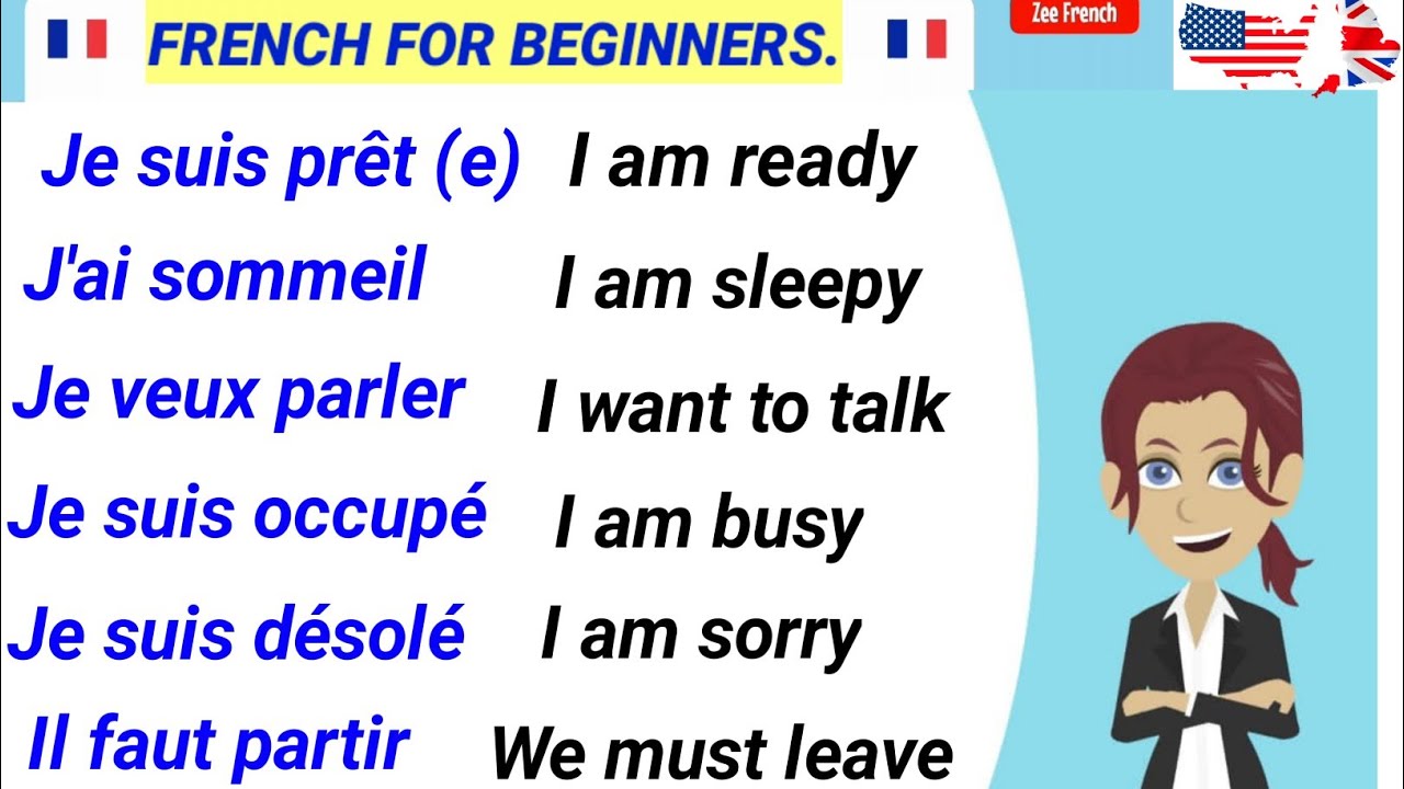 Learn French For Beginners Phrases Super Utiles en Français.📚🇨🇵 Part ...