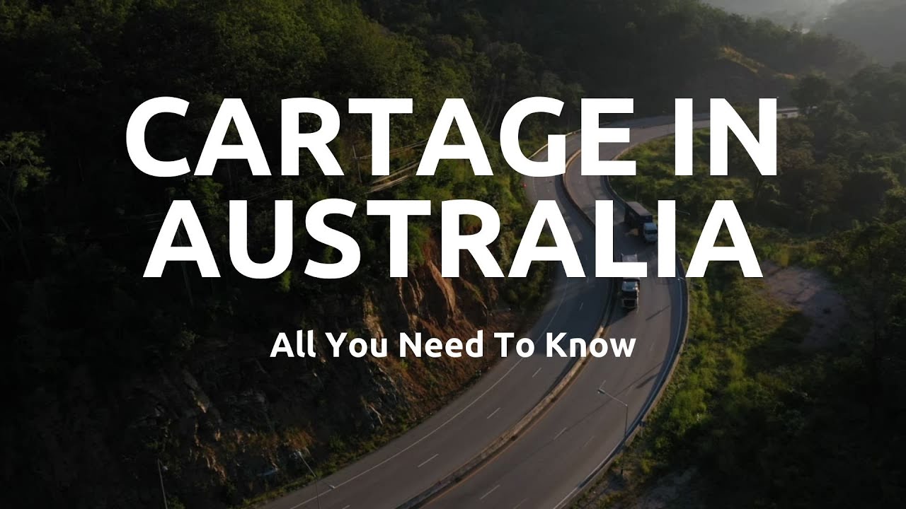 Cartage Explained: Current Scenario for FCL, LCL & Air Freight - YouTube