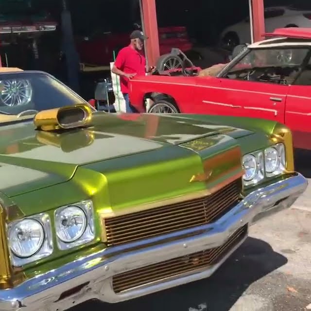 Nava's 72 Chevy Vert on Gold 30's Asantis by Coast 2 Coast Customs ...