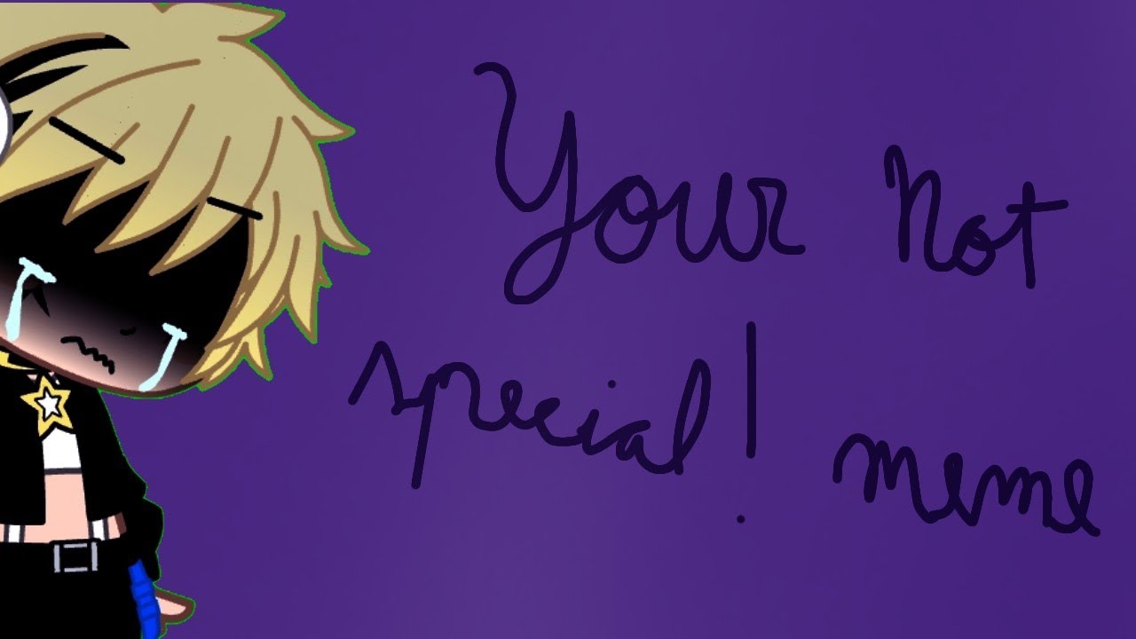 Your not special meme(Bnha/Mha) [Trans Denki AU] [Feat. Denka] - YouTube