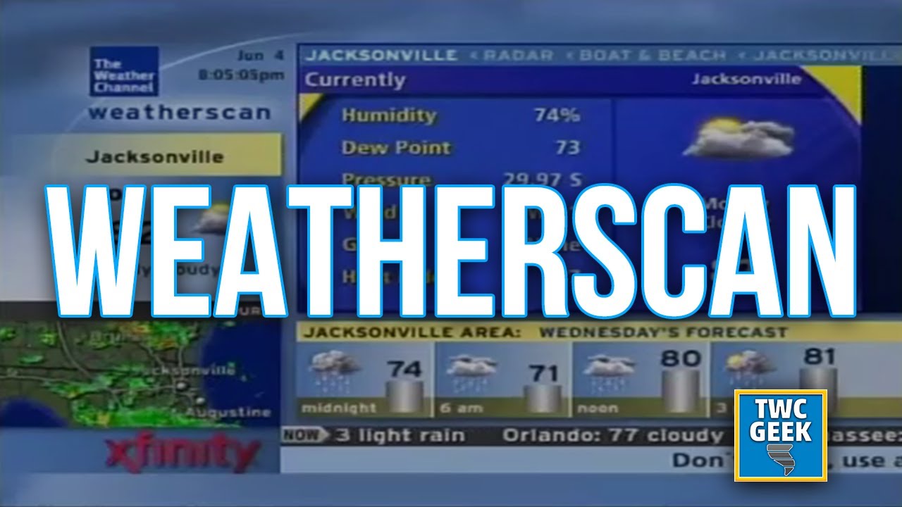 Weatherscan: Jacksonville, FL | 6/4/2013 - YouTube