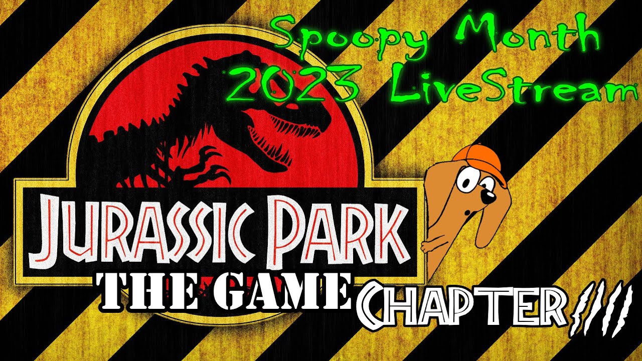 Jurassic Park : The Game Chapter 4 Spoopy month 2023 - YouTube