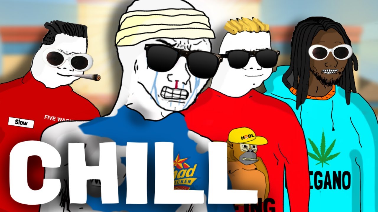 WOJAK DOOMER CHILLS WITH HIS WAGE SLAVE FRIENDS - YouTube