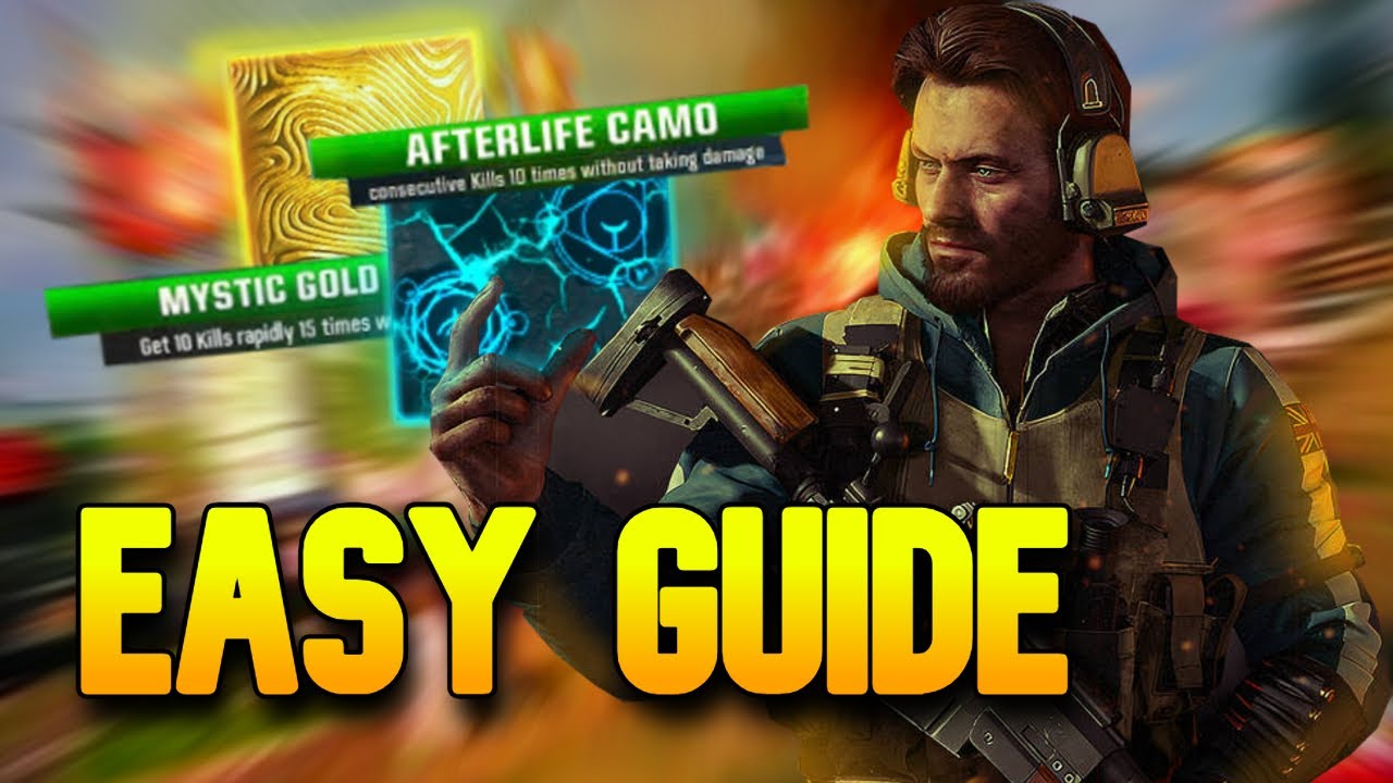 BO6 ZOMBIES - EASIEST METHOD TO GET AFTERLIFE AND MYSTIC GOLD ON ALL ...