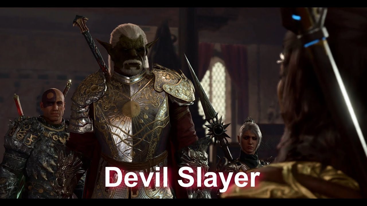 Devil Slayer Will Keep These Gauntlets | Ultra 4k | Baldur's Gate 3 ...