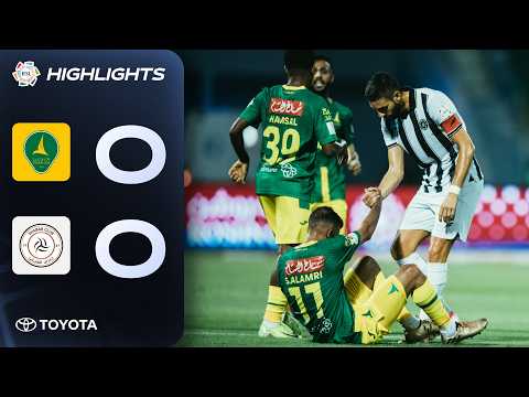 Goalless between Al Khaleej and Al Shabab 🤝 | Powered by Toyota