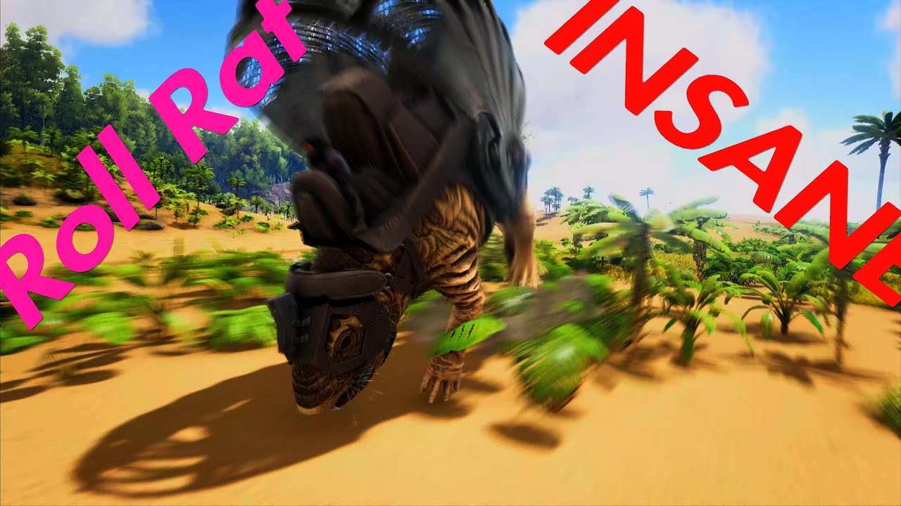 Roll Rat is INSANE-Ark Survival Of The Fittest - YouTube
