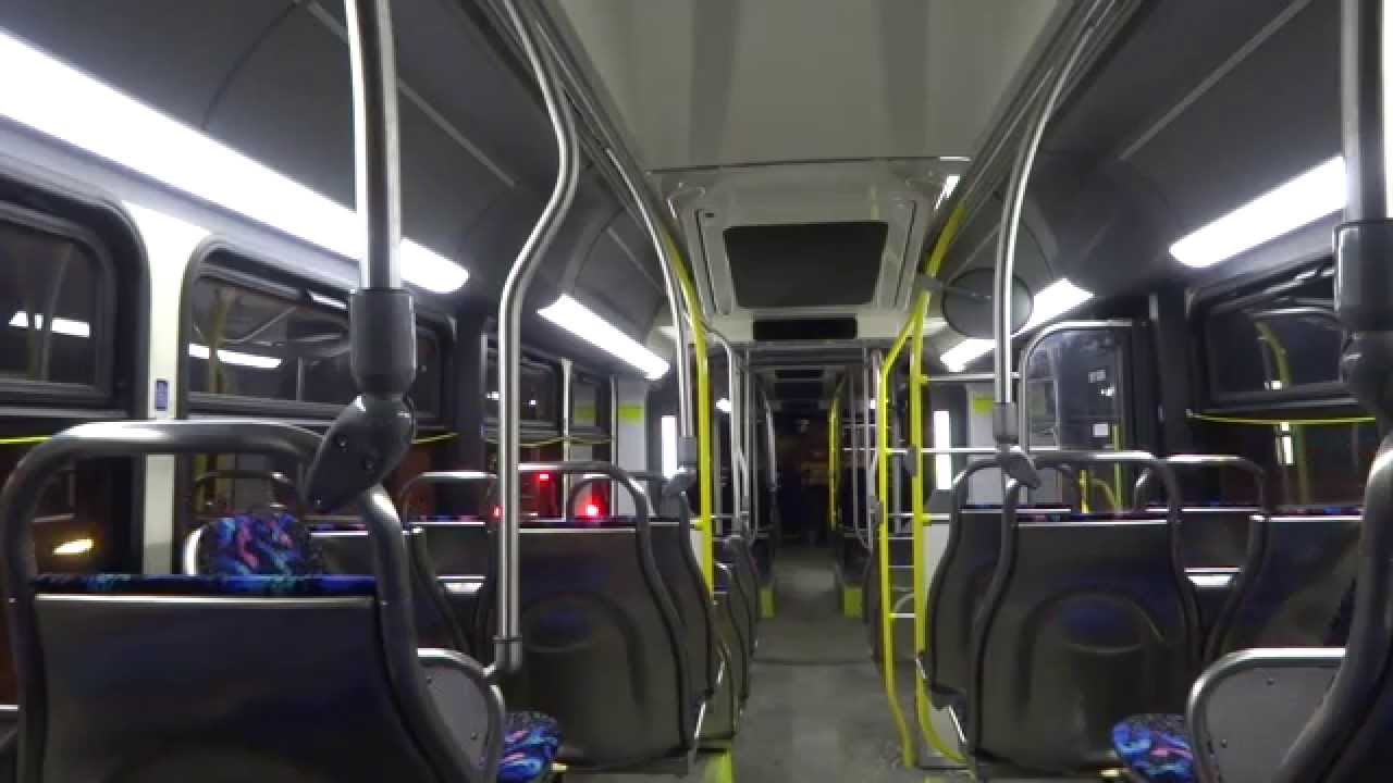 CT New Flyer Industries Articulated Low Floor Xcelsior XD60 #6065 - YouTube