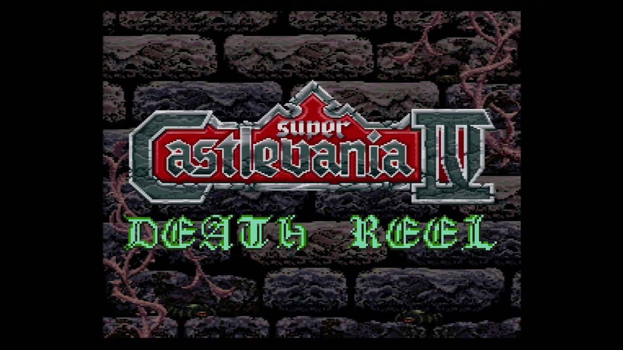 Super Castlevania IV (SNES) Death Reel - YouTube