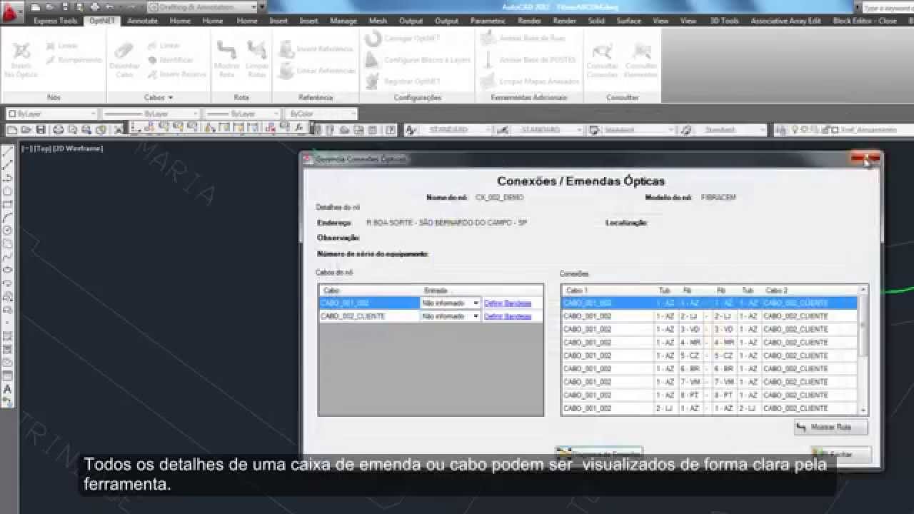 OptNET - Sistema de Documentação de rede óptica - YouTube