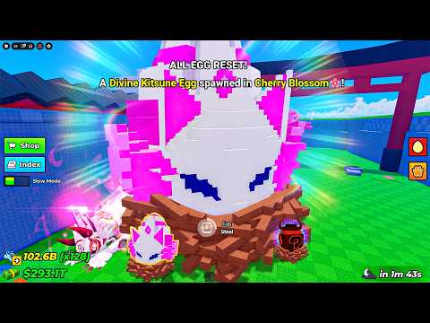 A Divine Egg Spawned in My Server!! - Steal an Egg