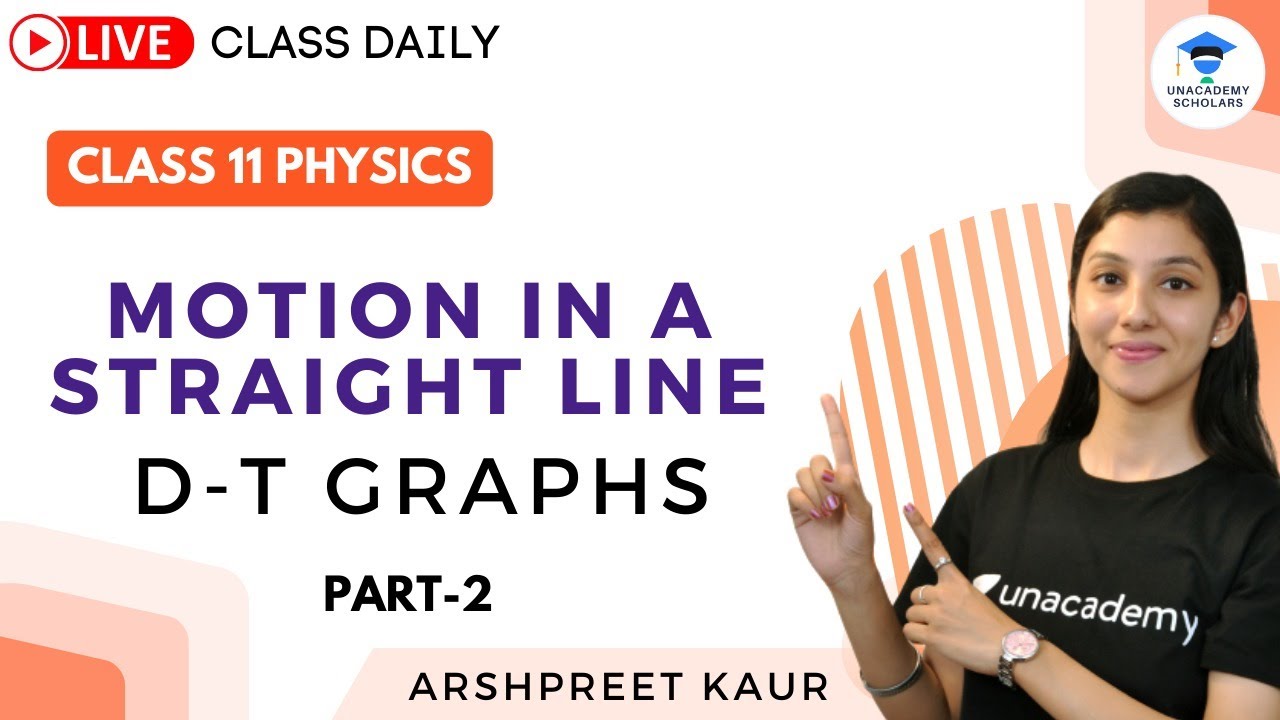Motion in A Straight Line |D-T Graphs |P-2 |Physics | Class 11 ...