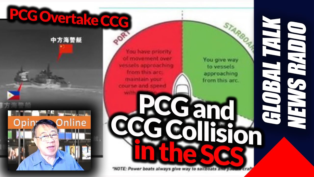 PCG and China Collision in the SCS? PCG Overtake CCG | GTNR with Ka ...