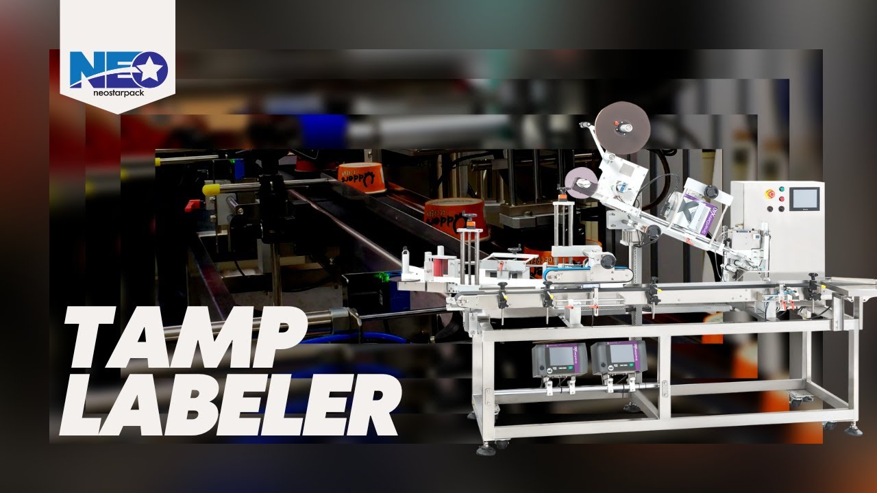 Tamp Labeling Machine｜Plastic box - Ice cream cup - Paper box ...